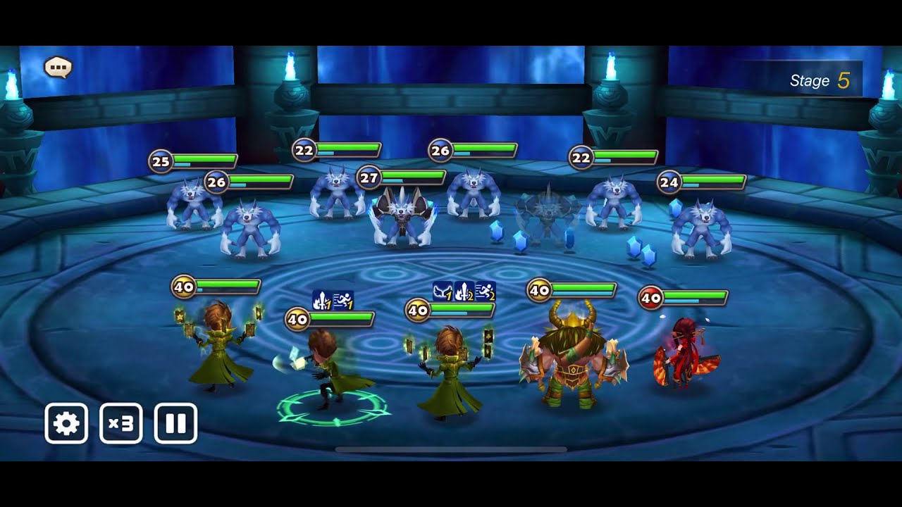 SW Secret Dungeon - Water Werewolf - Vigor - 43sec Speed Team - 3X ...