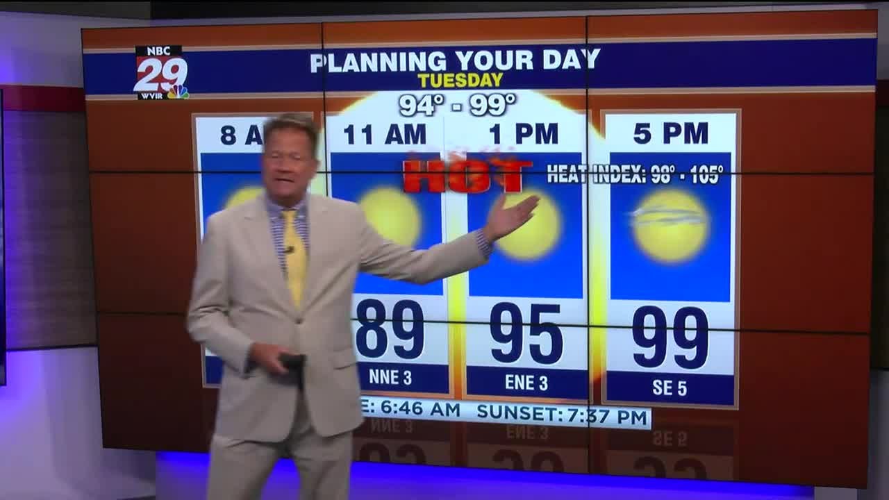 Eric Pritchett NBC29 Weather 6 PM September 4, 2023 - YouTube