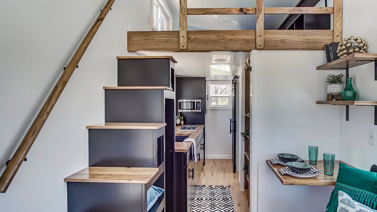 Luxury 20ft Tiny House Tour | Modern Design by Modern Tiny Living ...