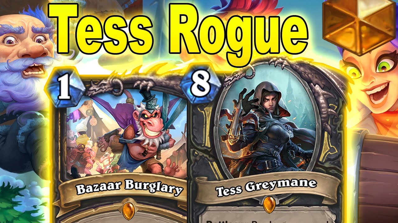 Quest Tess Rogue Is Not A Meme Deck Anymore At March of the Lich King ...