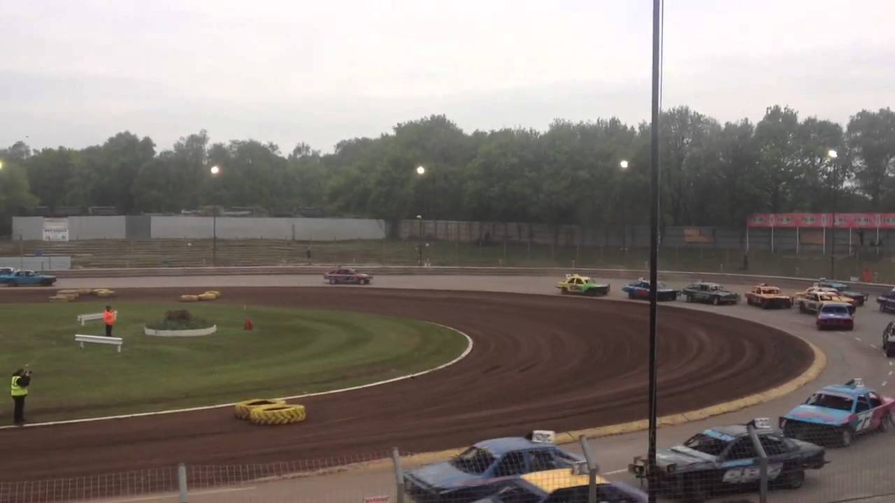 Stock Car Racing Crash - YouTube