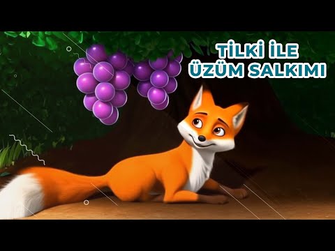 Tilki ile Üzüm Salkımı | Çocuk Masalı | Eğitici Hikaye | Türkçe Kids Story