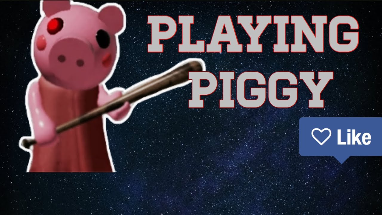 Playing piggy!*scary(Roblox piggy) - YouTube