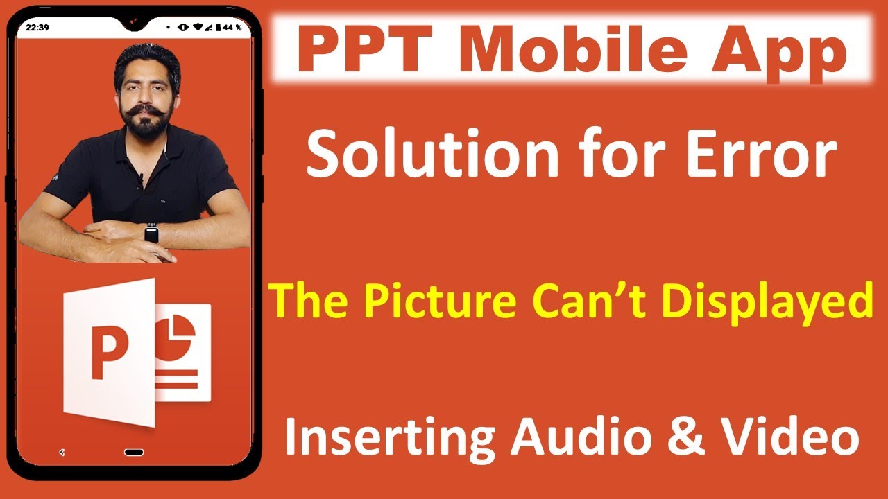 Solution for The Pictures Can't be Displayed in PPT Slide inserting ...