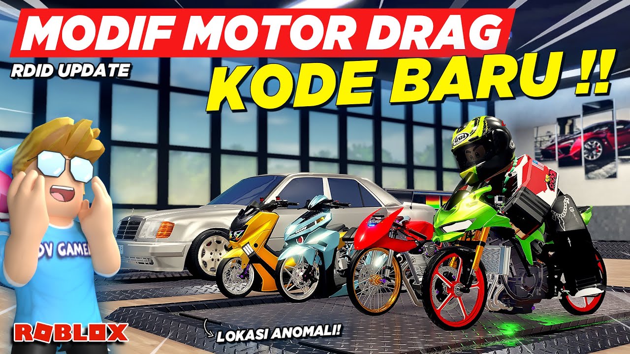 BELI MOTOR DRAG LIMITED MODIFIKASI MESIN DAN KODE REDEEM BARU !! REVIEW ...