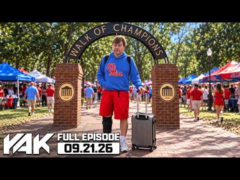 Tate Joins Us To Recap His BOX OFFICE Weekend In Ole Miss With Mintzy | The Yak 9-21-26