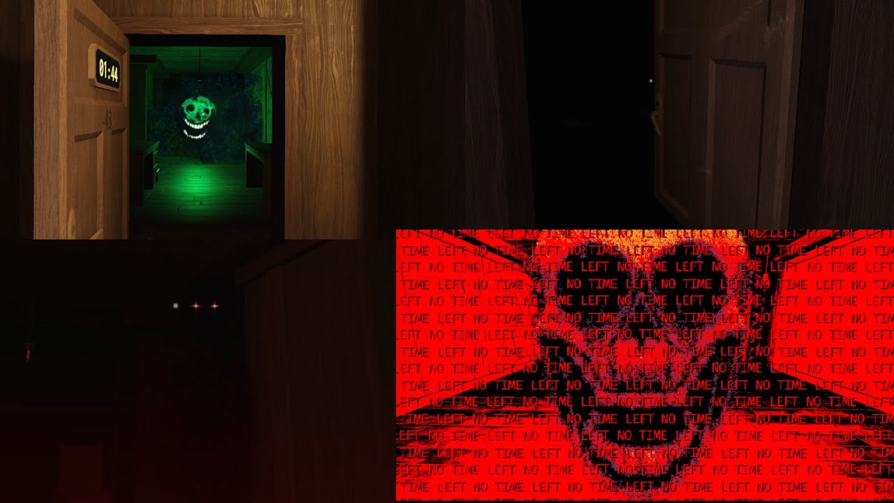 The 4 New Monster Jumpscare (Roblox Doors Backdoor The Hunt Update ...