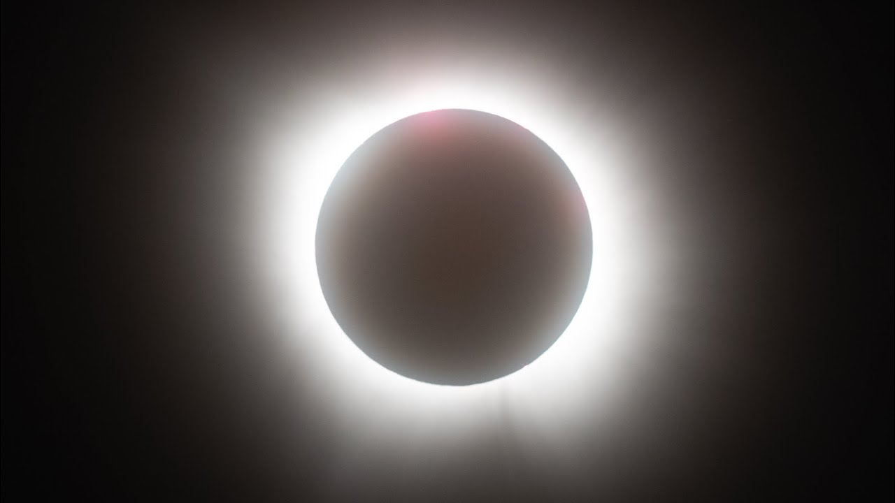 The 2024 solar eclipse at Point Pelee National Park - YouTube