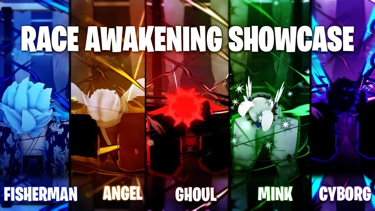 Roblox Blox Fruits All Race v4 Awakening - YouTube