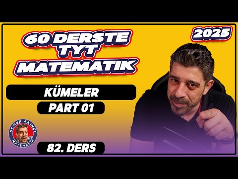 Kümeler  | 1.Ders | 60 Derste TYT Matematik Kampı | 2025