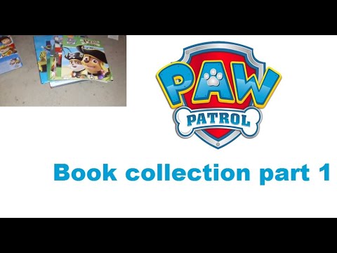 Paw Patrol book collection part 1 - YouTube