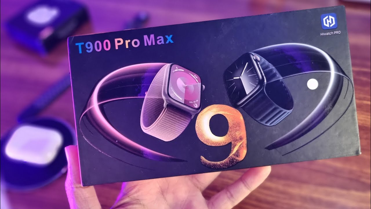 T900 Pro Max Series 9 Smartwatch - Big Display Series 9 Model - YouTube
