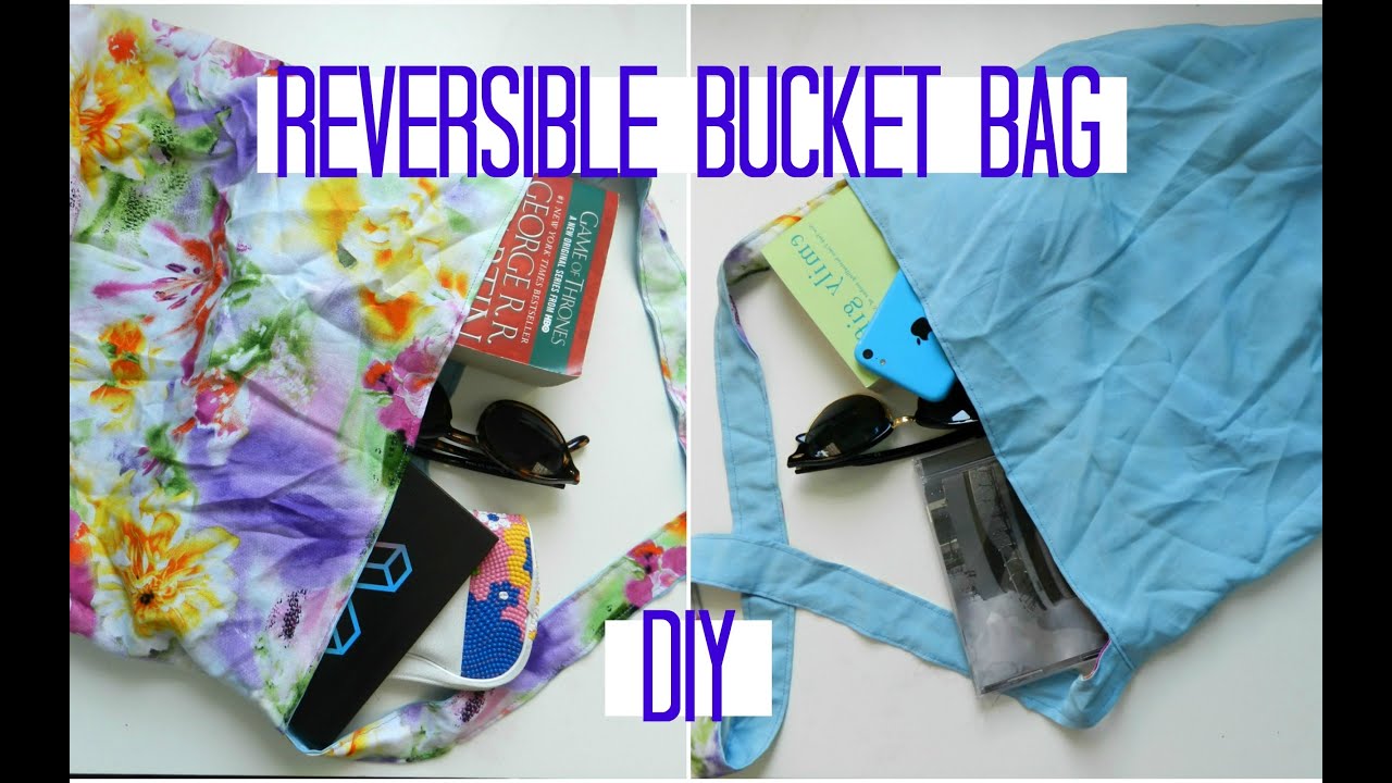 Reversible Bucket Bag | DIY - YouTube