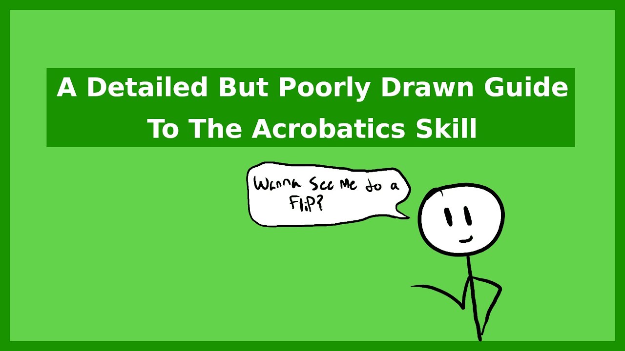 A Poorly Drawn Guide to Acrobatics In Pathfinder 2e - YouTube