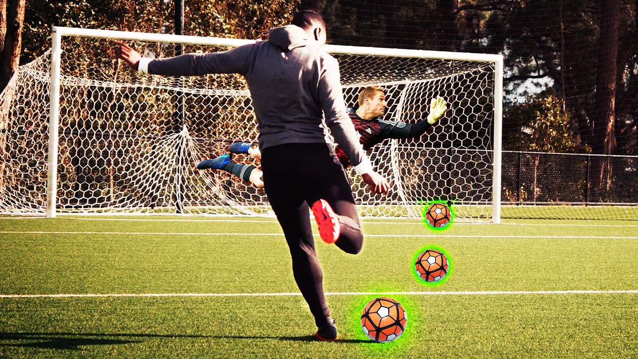 HOW TO SCORE LOW DRIVEN SHOTS | Improve Your Shooting Accuracy - YouTube