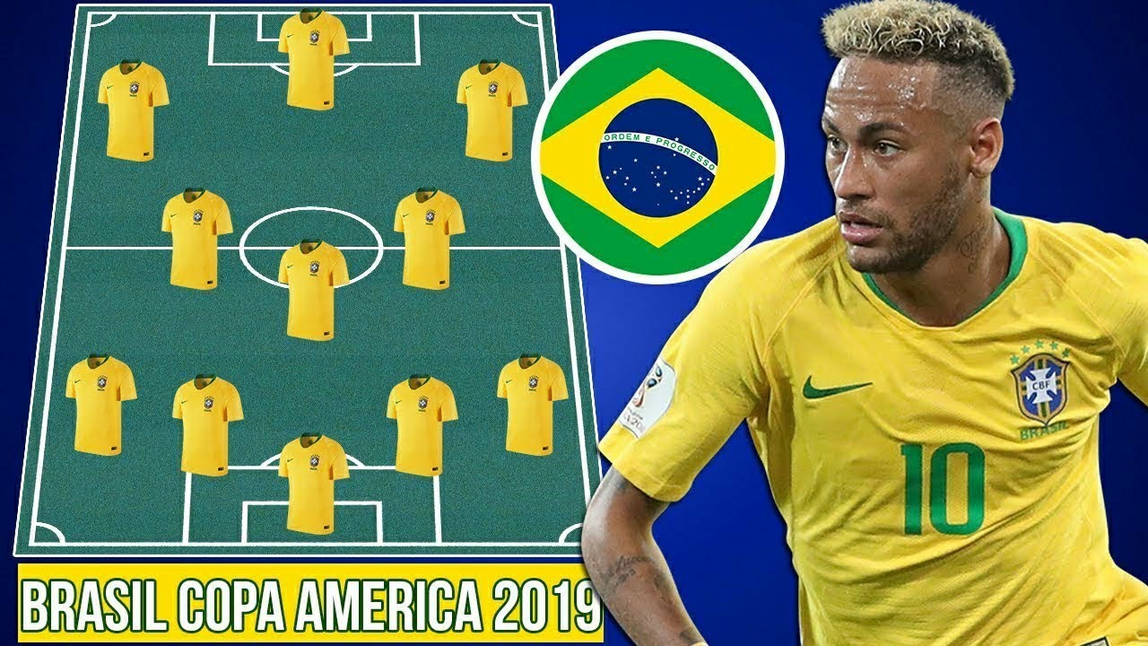 Brazil team copa america 2019 - YouTube
