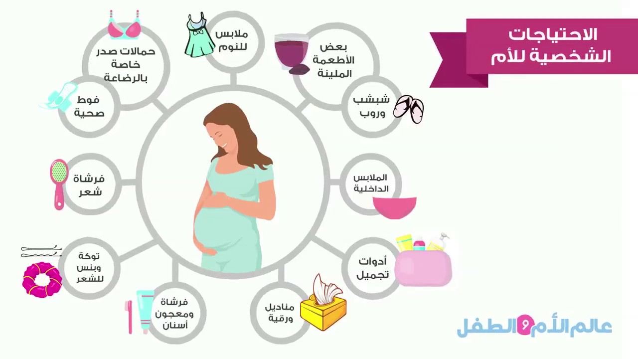 كل احتياجات الأم الشخصية اللى لازم تكون فى شنطة المستشفى يوم الولادة