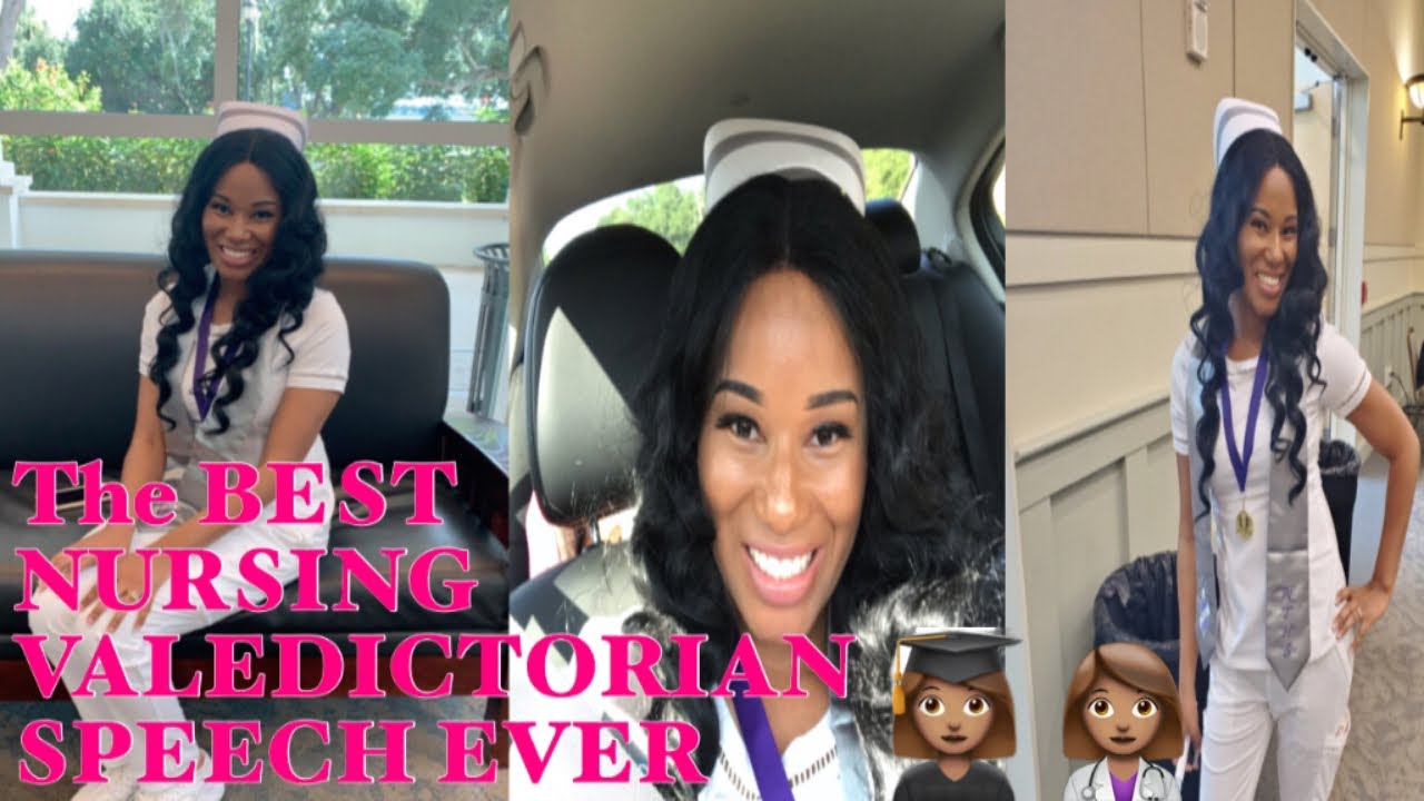 I Graduated Nursing School |The Best Nursing Speech EVER | Nursing ...