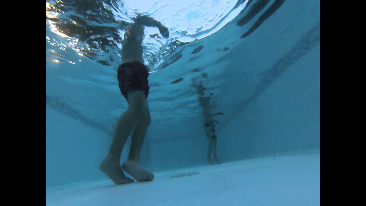 Test Go Pro 3 Silver Dans L Eau Youtube