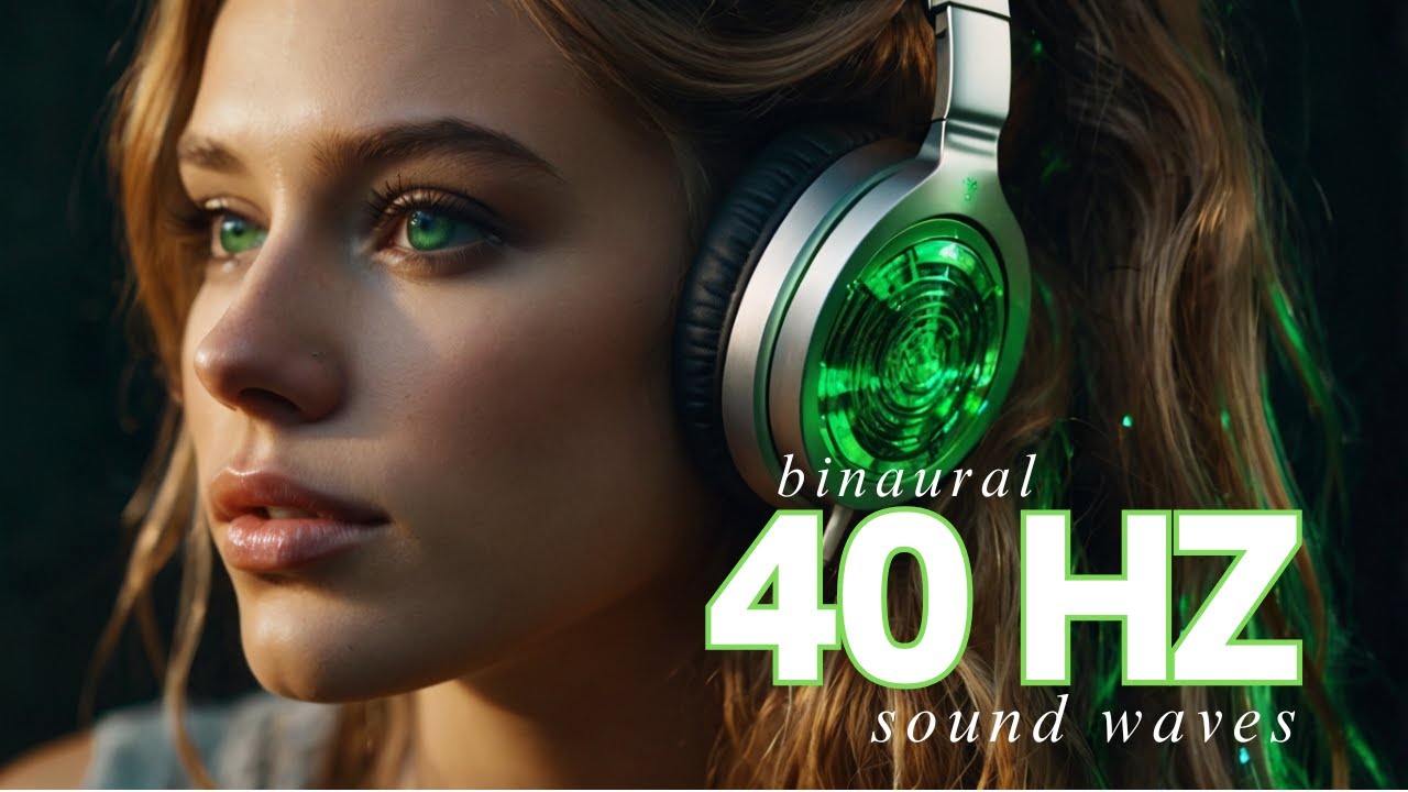 40Hz Tone for Enhanced Cognitive Function | Pure Binaural Beats - YouTube