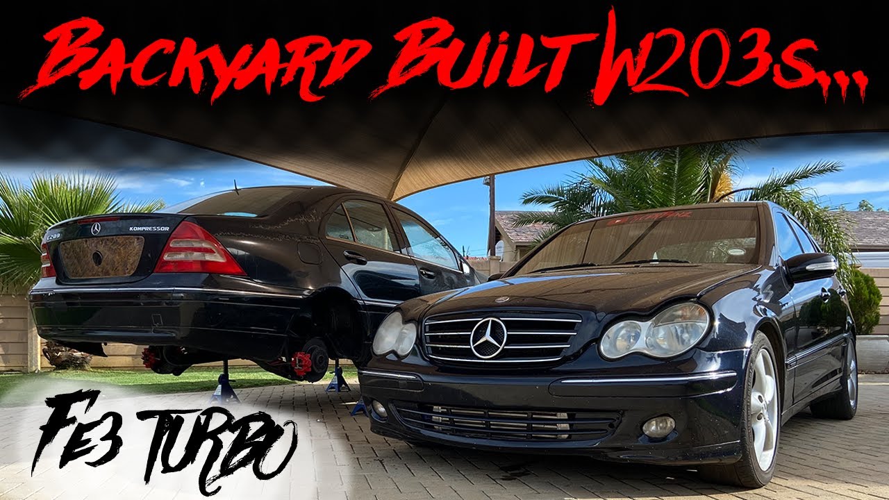 W203 Backyard Build | Major Progress On The FE3 TURBO Powered Mercedes ...