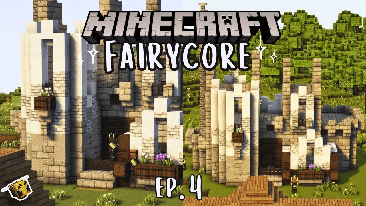 Building a Tiny Castle 🏰 pt. 2 | A Fairycore Kingdom Lets Play | ep. 4 ...