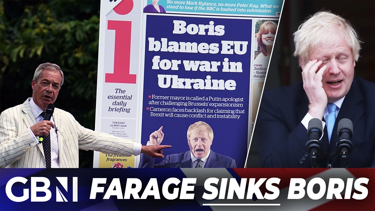 ‘FAKE Outrage!’ | Nigel Farage stunt EXPOSES media BIAS and ‘misleading ...