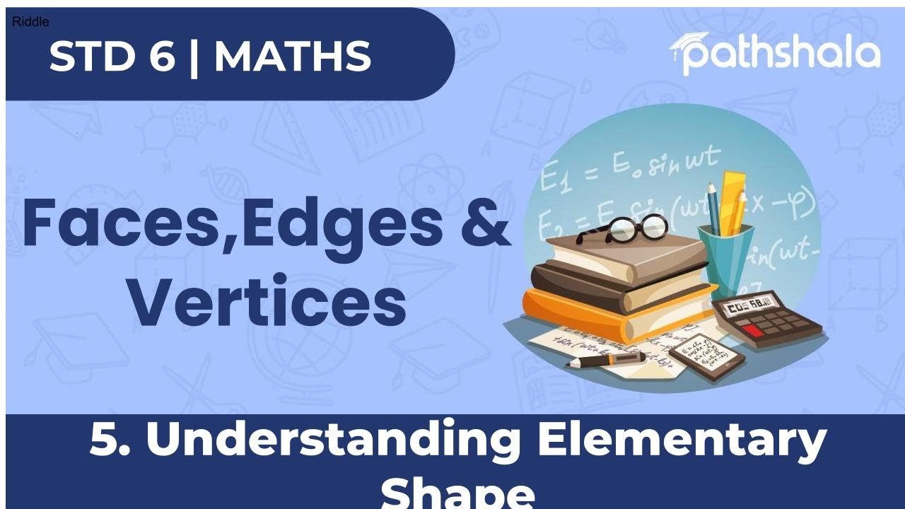 Faces,Edges & Vertices | Ch 5 Understanding Elementary Shape | Maths ...