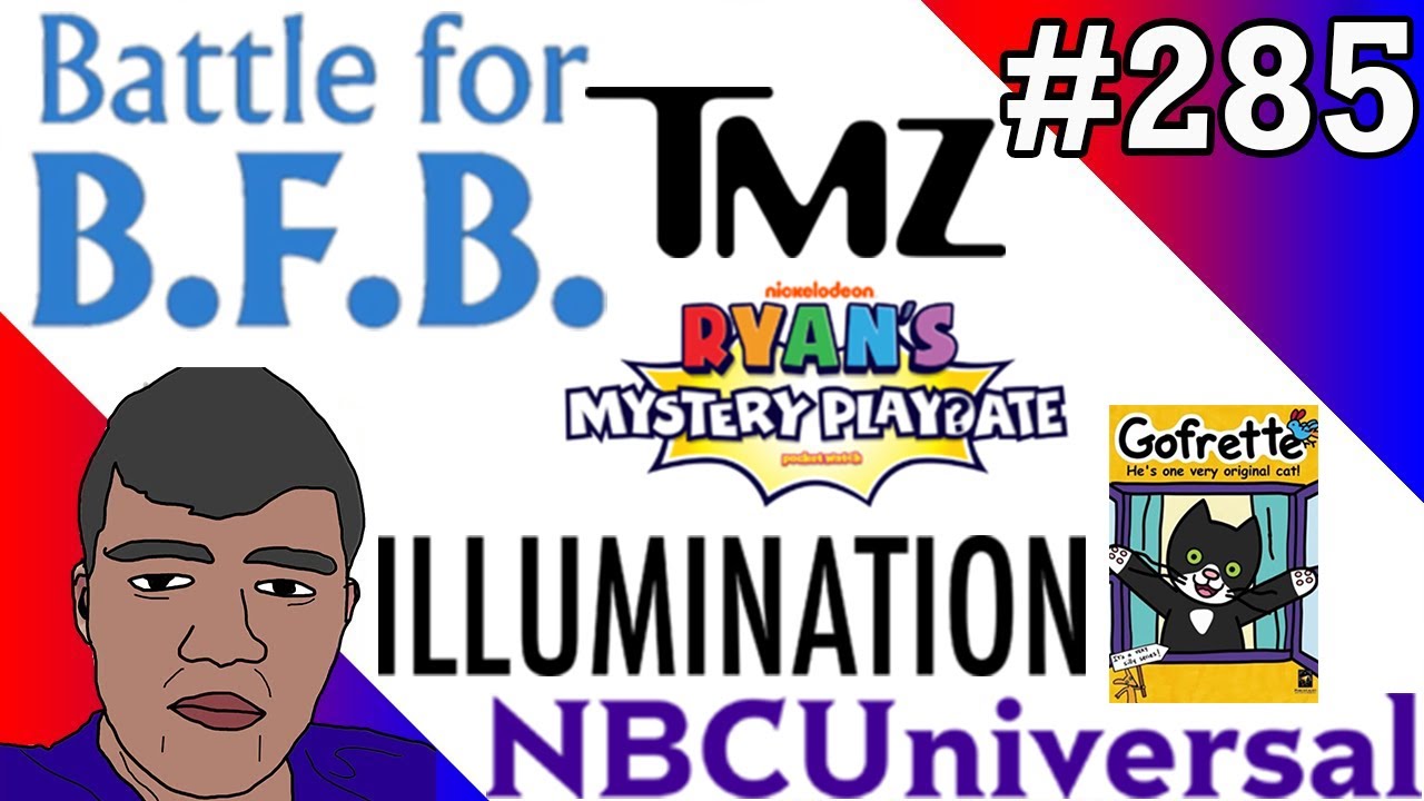 LOGO HISTORY #285 - TMZ.com, Gofrette, NBCUniversal, Illumination ...