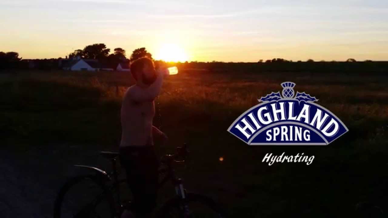 Mikey G's Highland Spring water commercial - YouTube
