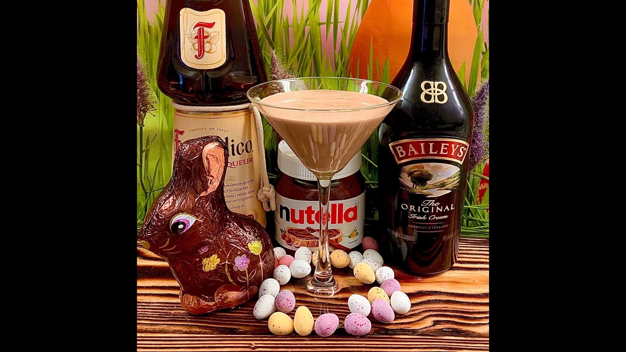 Easter Nutella Bunny Cocktail - YouTube