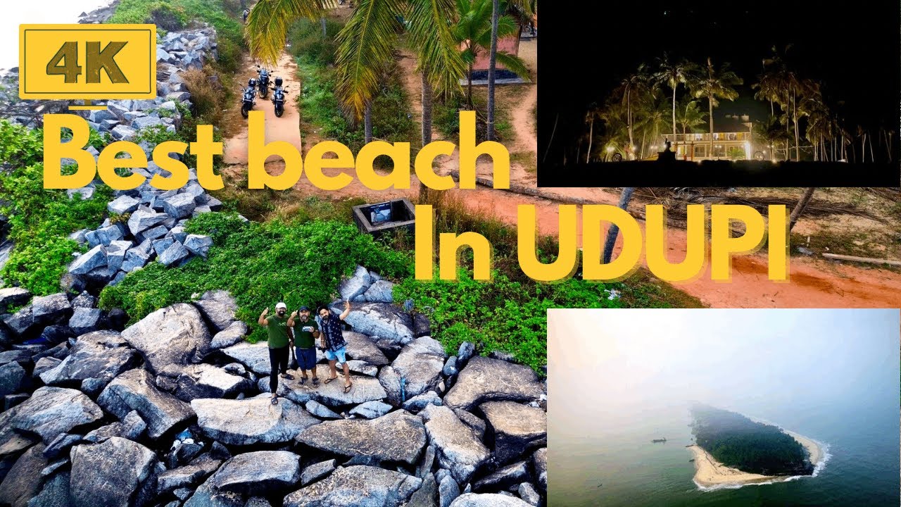 Best Peninsular beach near Udupi-Malpe : Bengre/Delta Point - YouTube