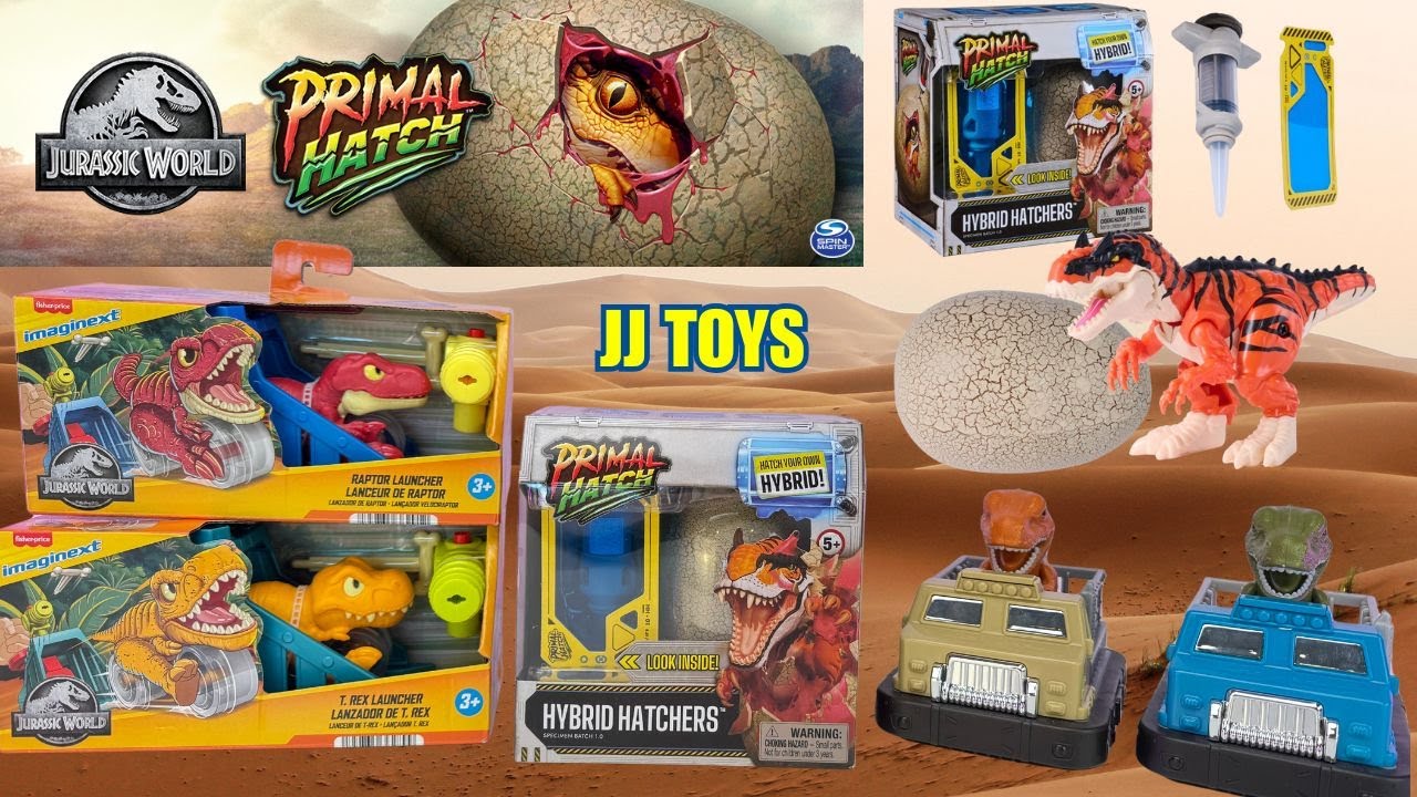 Primal Hatch Hybrid Dinosaur Hatching Eggs? I got the RARE Spinodile ...