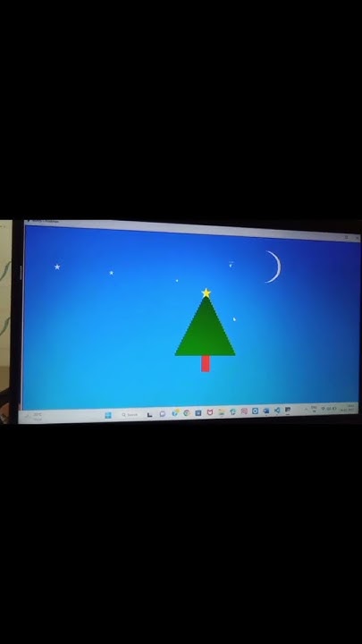 christmas day wish using python #bca #gaya #cibc #coding #bihar #india ...