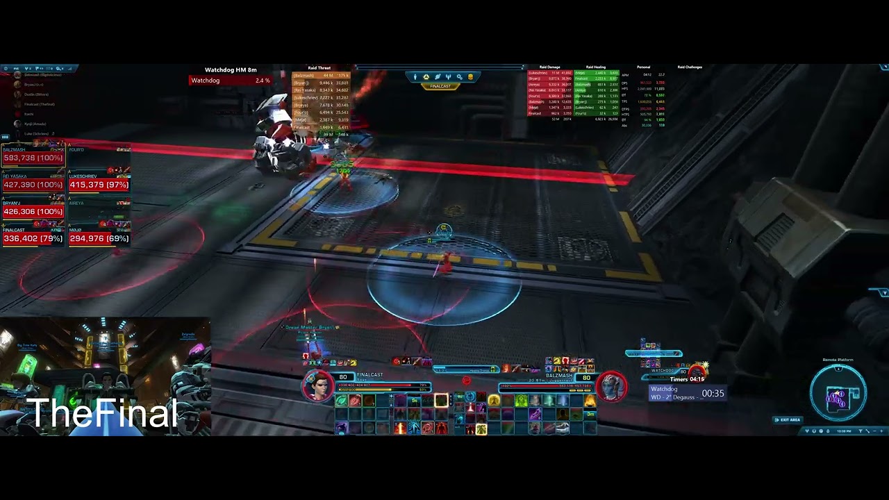 SWTOR - HM R4 - (Invictus Maneo) - 8 Man - YouTube