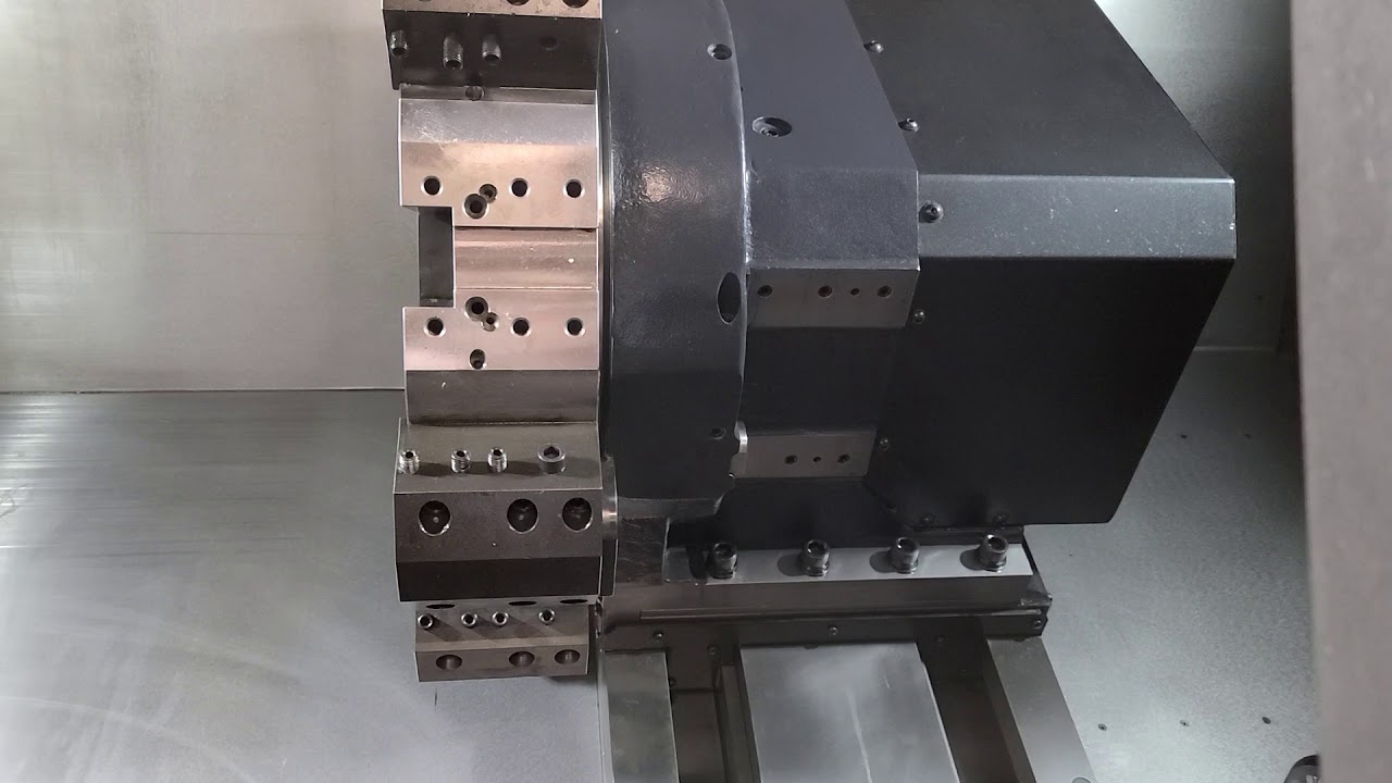 Doosan Puma 4100B Turning Center - For Sale - 631-586-5252 - YouTube