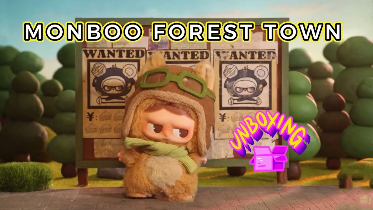Monboo Forest Town Unboxing - YouTube