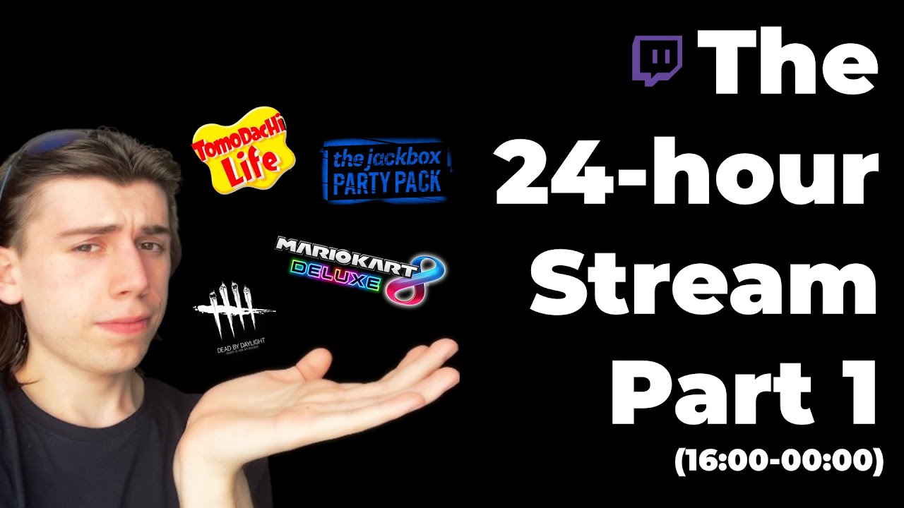 The FIRST 24-hour Stream! (Part 1) - YouTube