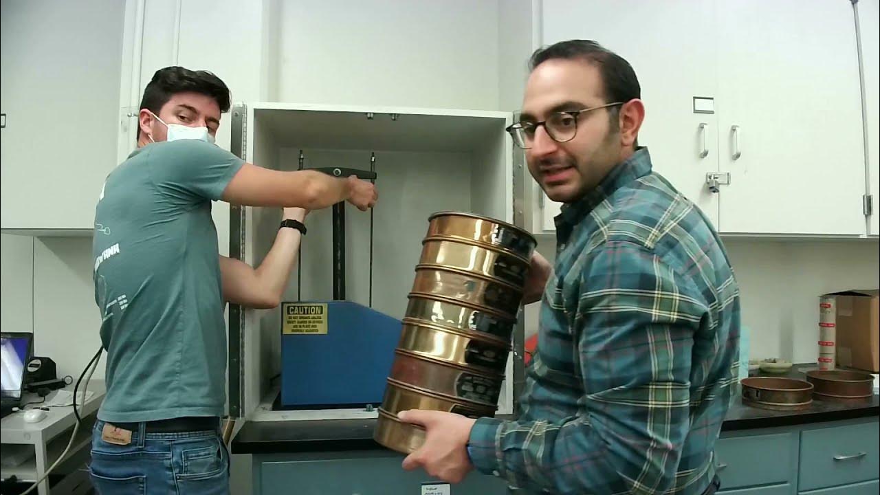 Sieve Analysis and Hydrometer Tests on Soil - YouTube