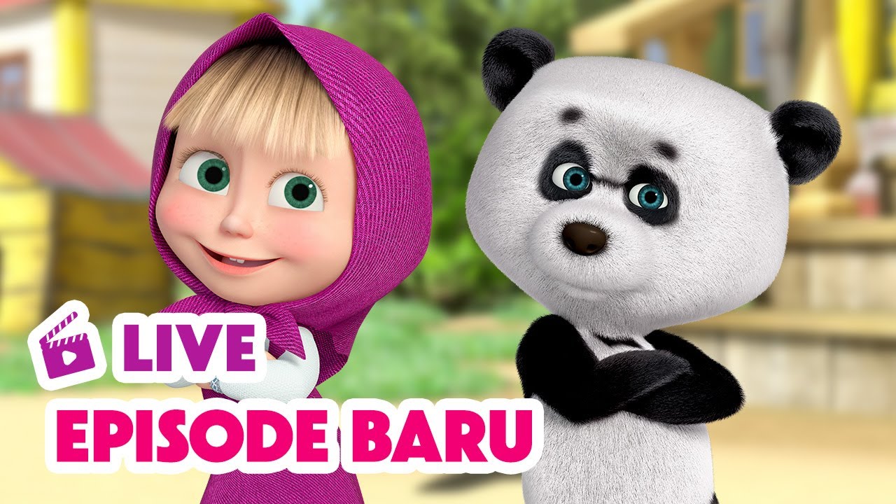 🔴 LIVE! Masha dan Beruang 👧🐻 Episode Baru 🍿📺 Kartun anak-anak 🎬 Masha ...