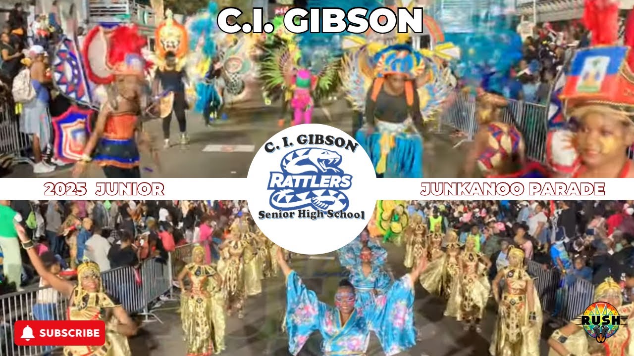 CI Gibson - Junior Junkanoo 2025 - YouTube