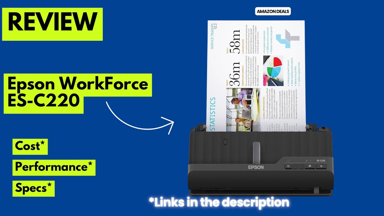 Epson WorkForce ES-C220 Review 2025 | Fast Compact Document Scanner ...