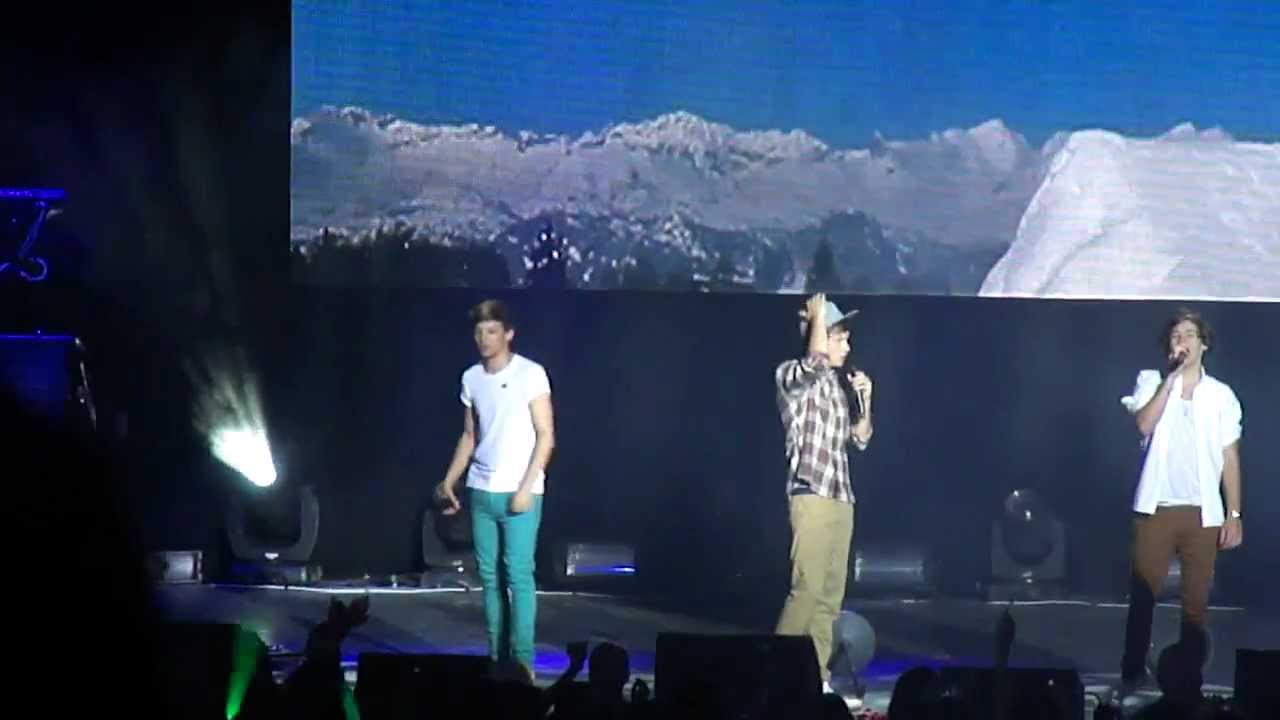 One Direction Use Somebody Cover Houston, TX 6/24/12 - YouTube