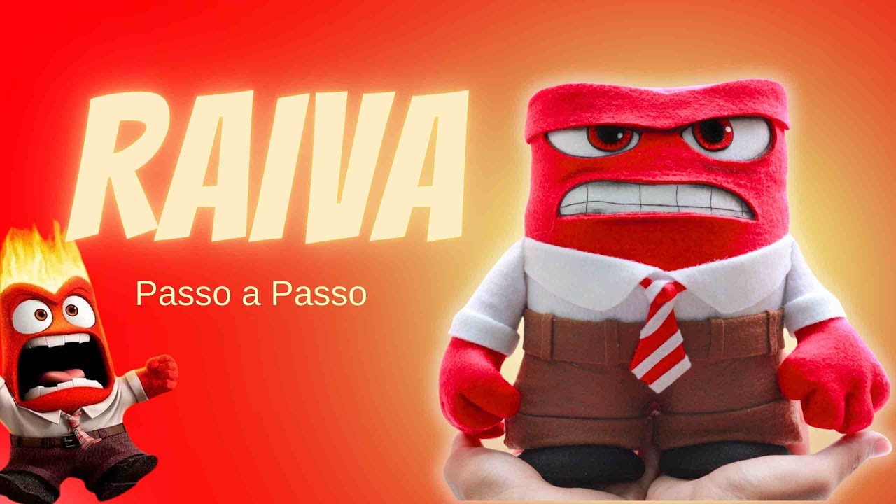 PASSO A PASSO RAIVA - Divertidamente - YouTube