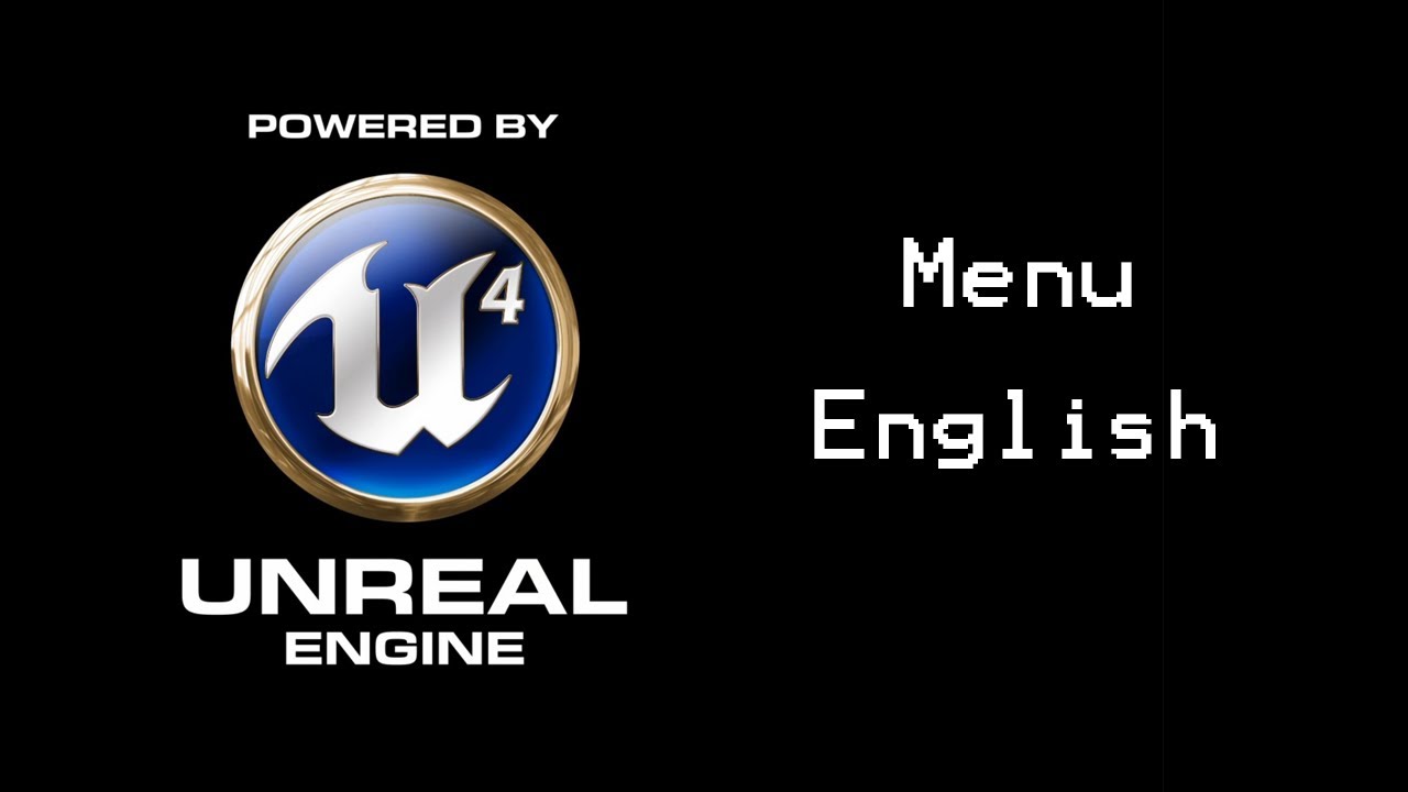 Unreal Engine 4 Tutorial Menu English Youtube