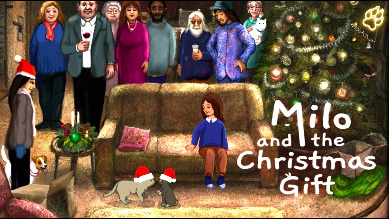 Милое завершение 2024 года | Milo and the Christmas Gift - YouTube