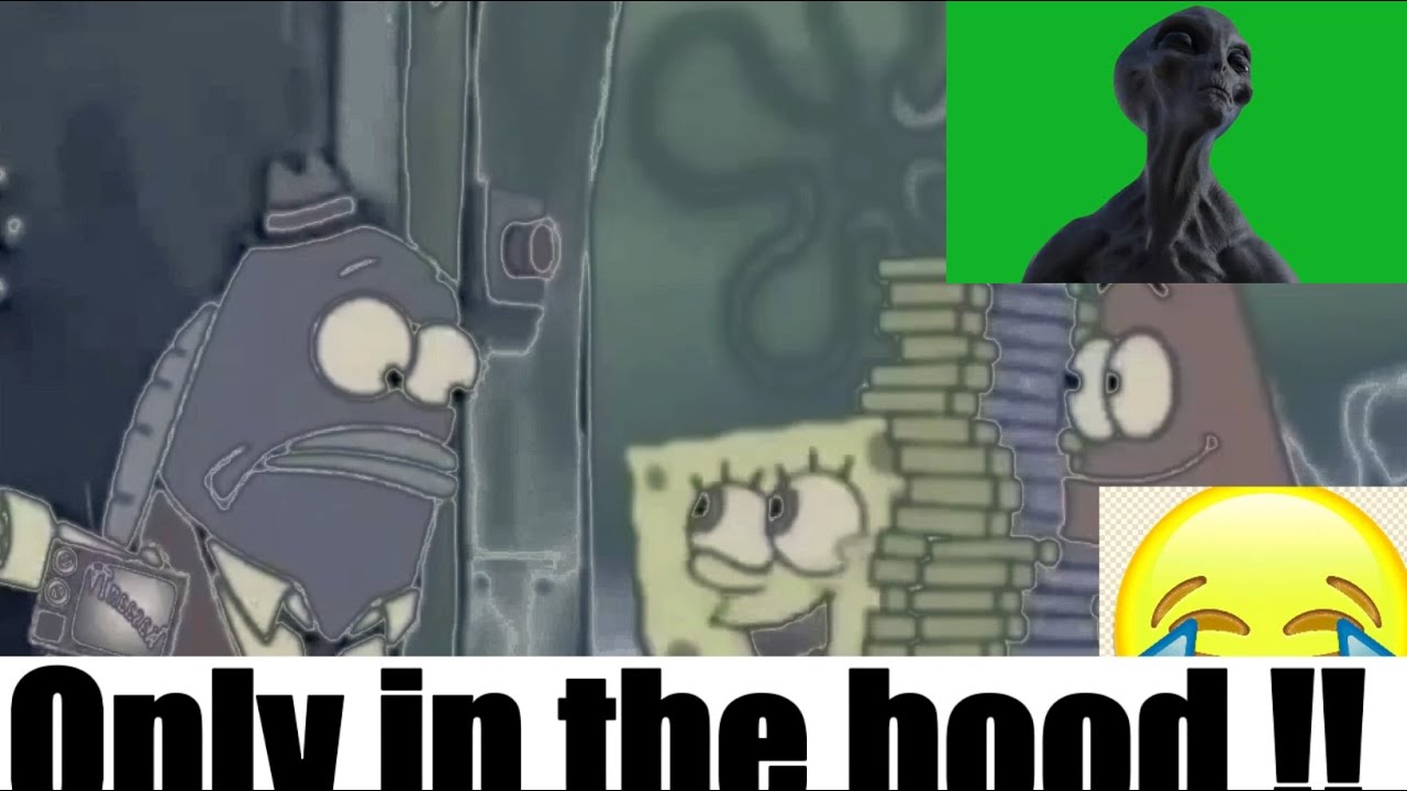 spongebob hood irony part 1 (海绵男孩从帕特里克明星人那里得到肛门 - YouTube