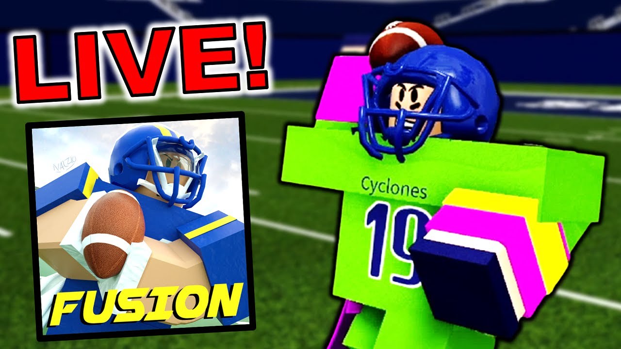 ROBLOX FOOTBALL FUSION 2 LIVE! (LFG D1 DUKE VS OREGON) - YouTube