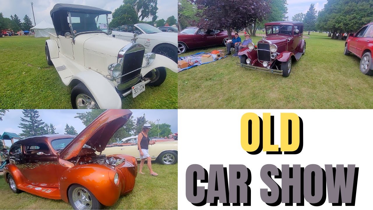 OLD CAR SHOW! TONS OF OLD/RETRO CARS! FULL CAR SHOW! - YouTube
