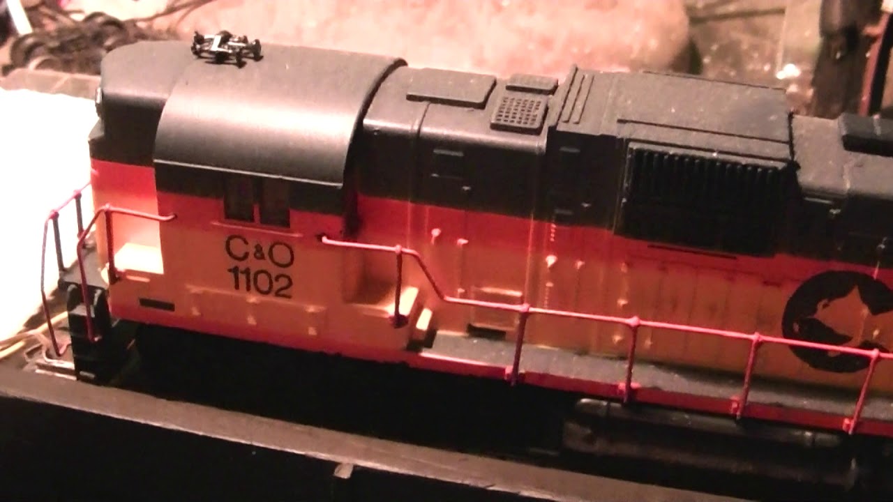 Tyco Alco C636 HO Scale Engine from the 1970's - YouTube